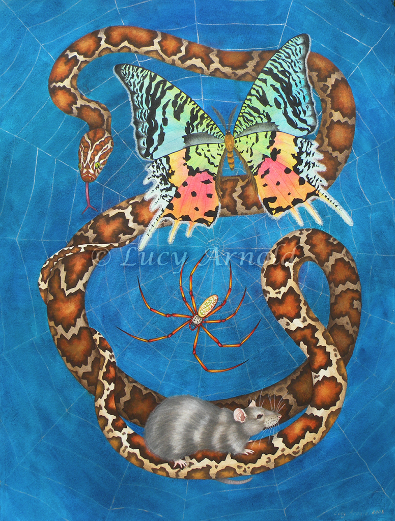 Beautiful (scary?) creatures - Fine Art of Lucy Arnold