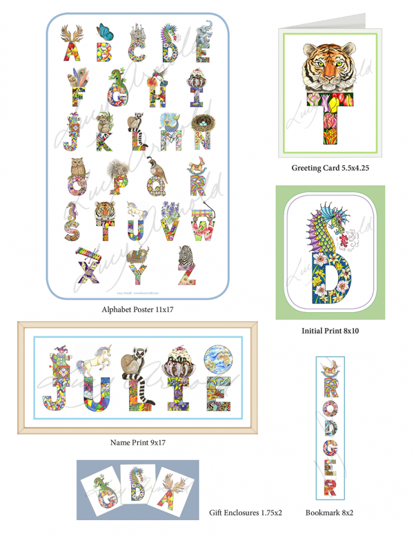 Lucy's Letters - Fine Art of Lucy Arnold